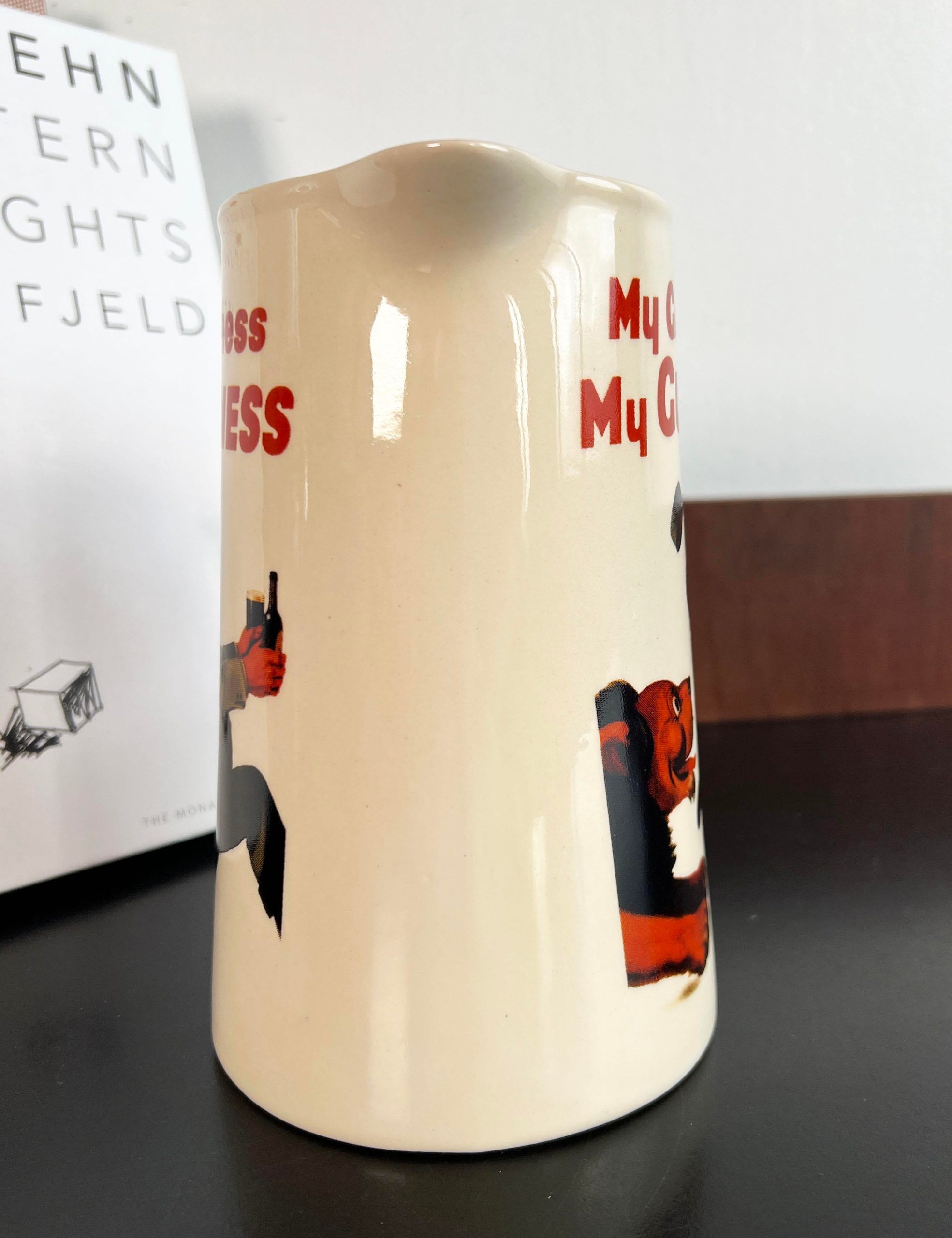 Vintage 1950’s English Guinness Beer Advertising Pitcher – Vintage Shaker